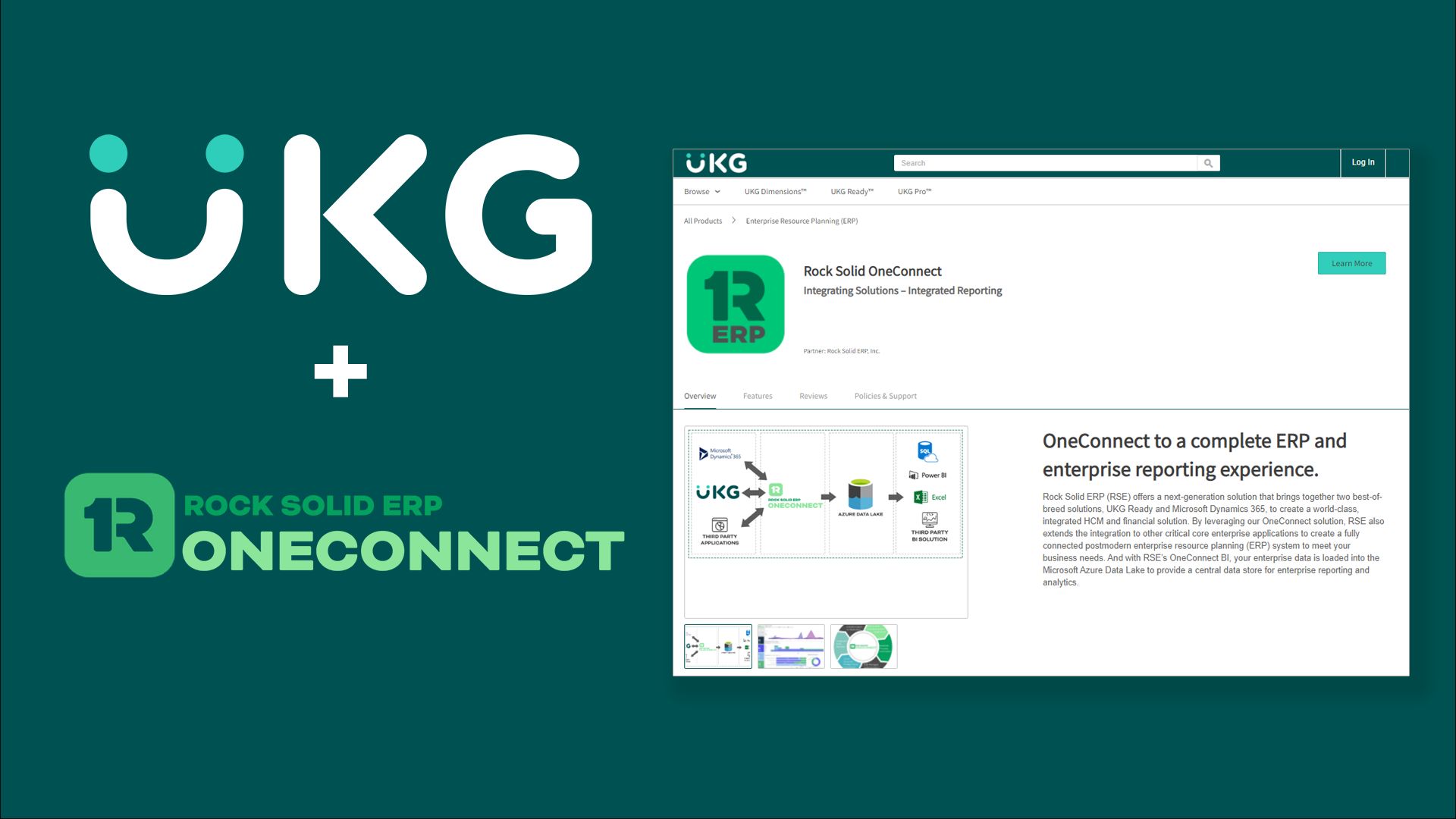 UKG Press Release. Rock Solid ERP announced as technology partner ...